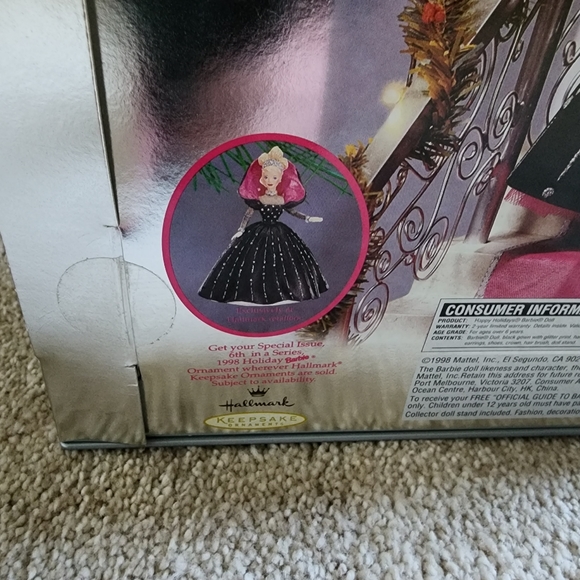 Barbie | Toys | Barbie Happy Holidays Doll Special Edition 998 Mattel ...